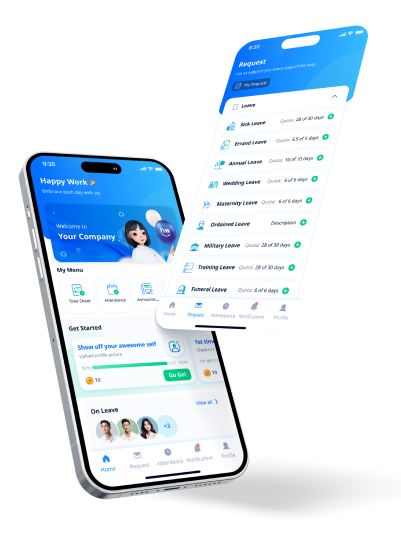 HappyWork ระบบบริหารจัดการพนักงาน สำหรับ HR และ องค์กรยุคใหม่